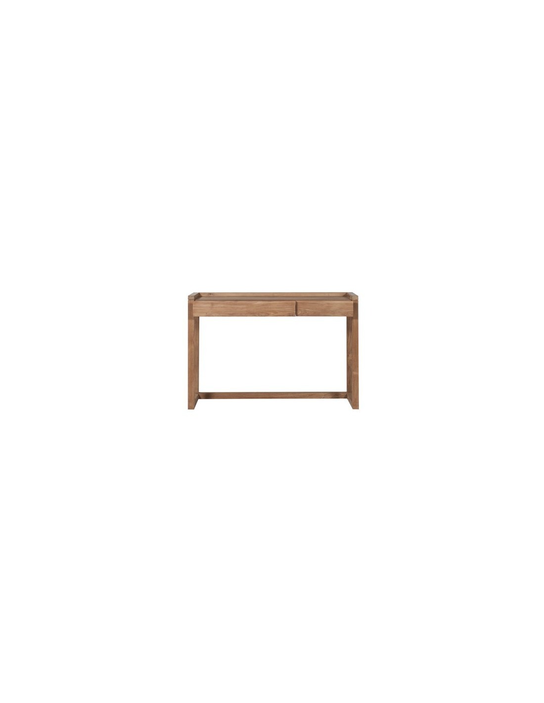Furniture indoor Teck Frame PC desk - 2 tiroirs -120-43-82cm | La Vie ...